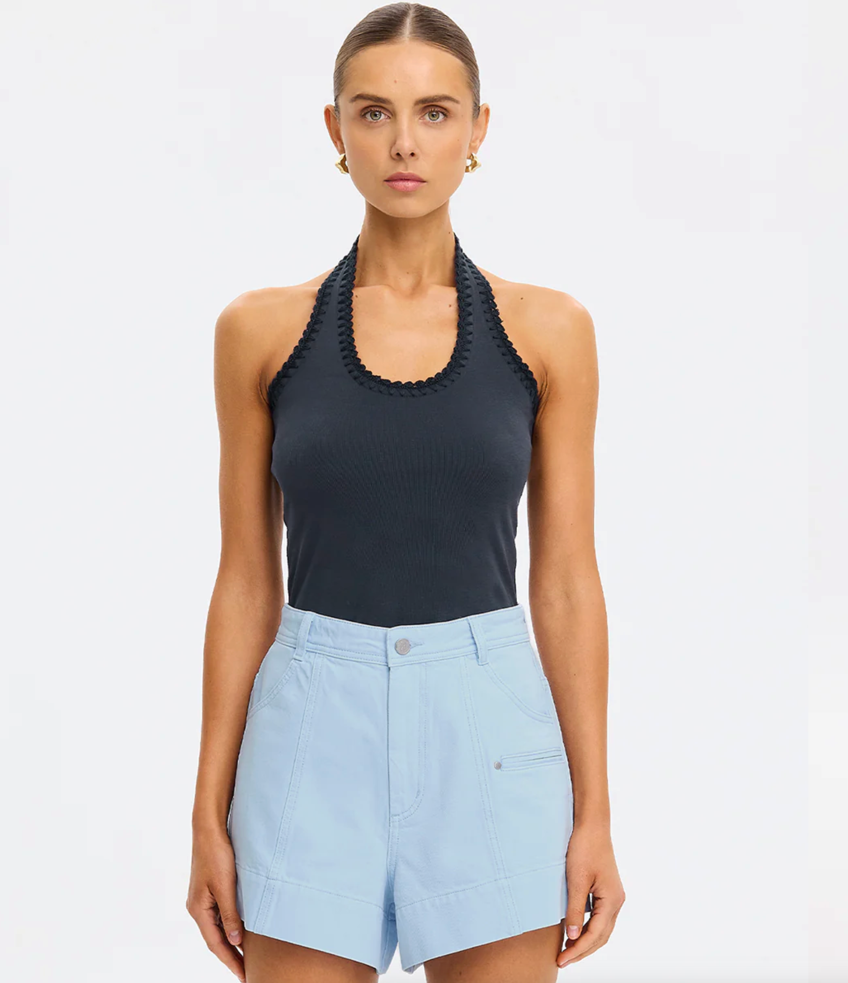 EHEA Halter Top | NAVY – Kirk + Co Boutique