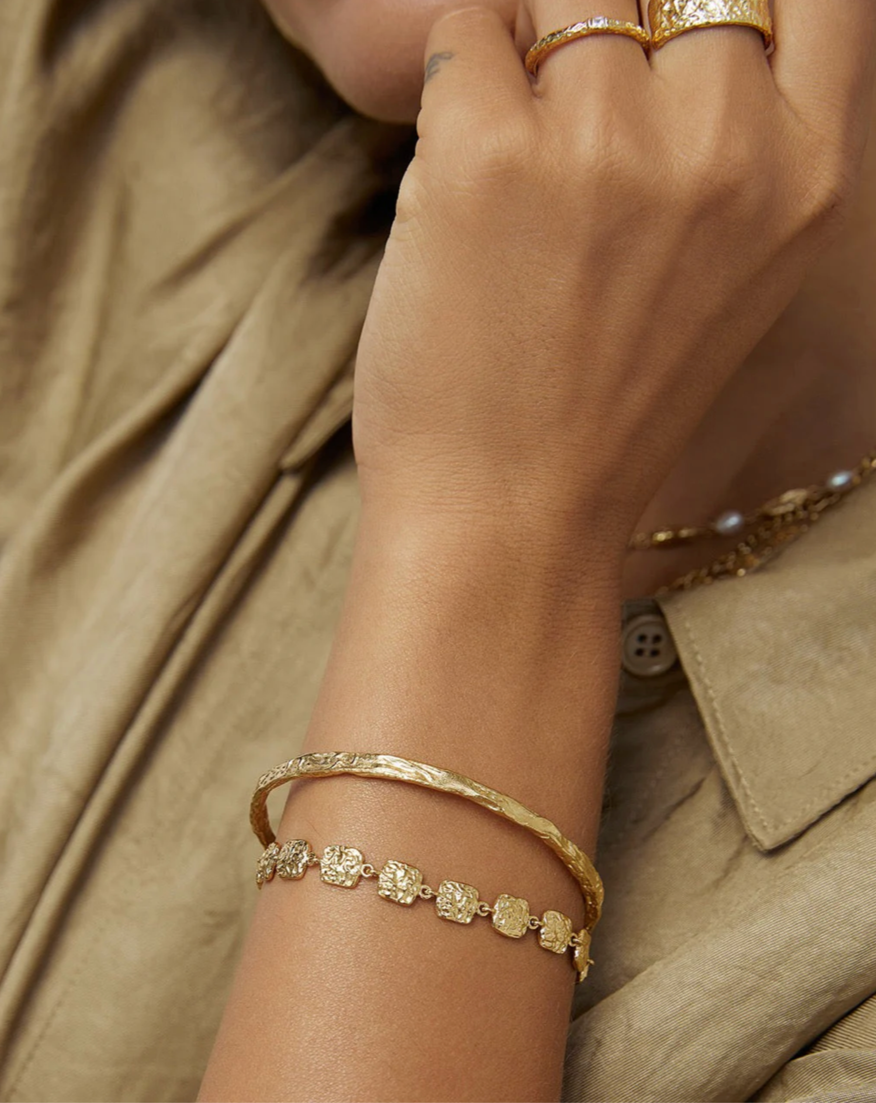 EMILIA Gold Bracelet – Kirk + Co Boutique